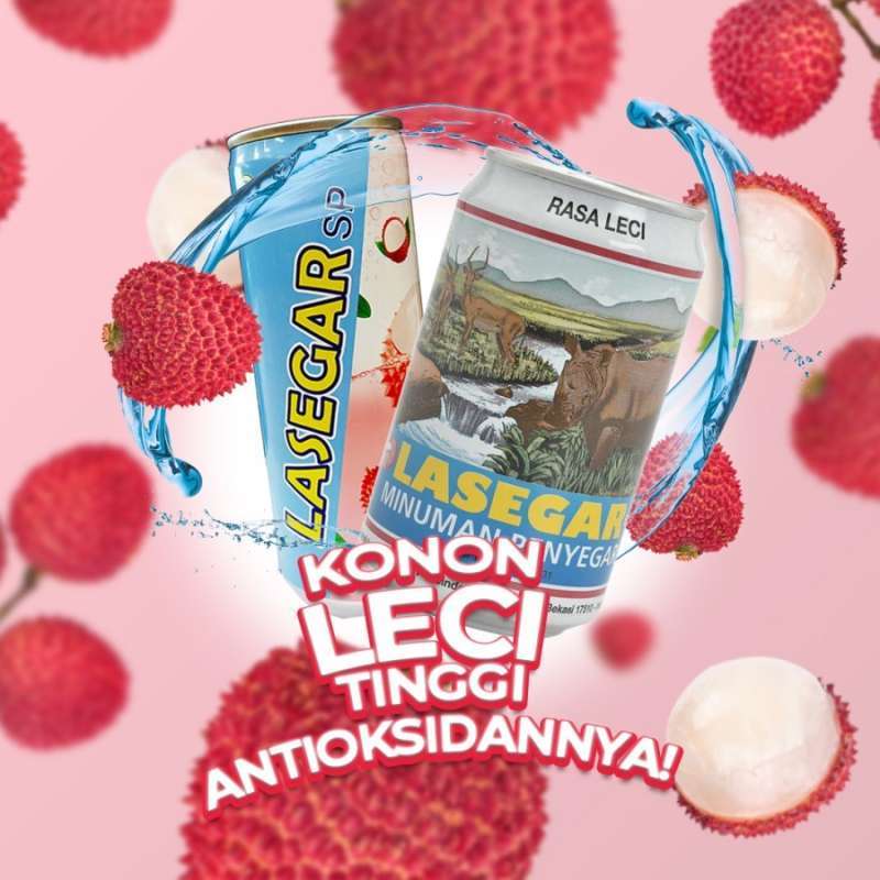 Promo LASEGAR SP Minuman Penyegar Lychee | Leci Kaleng - 238 ml (Kemasan Karton) Diskon 16% di ...