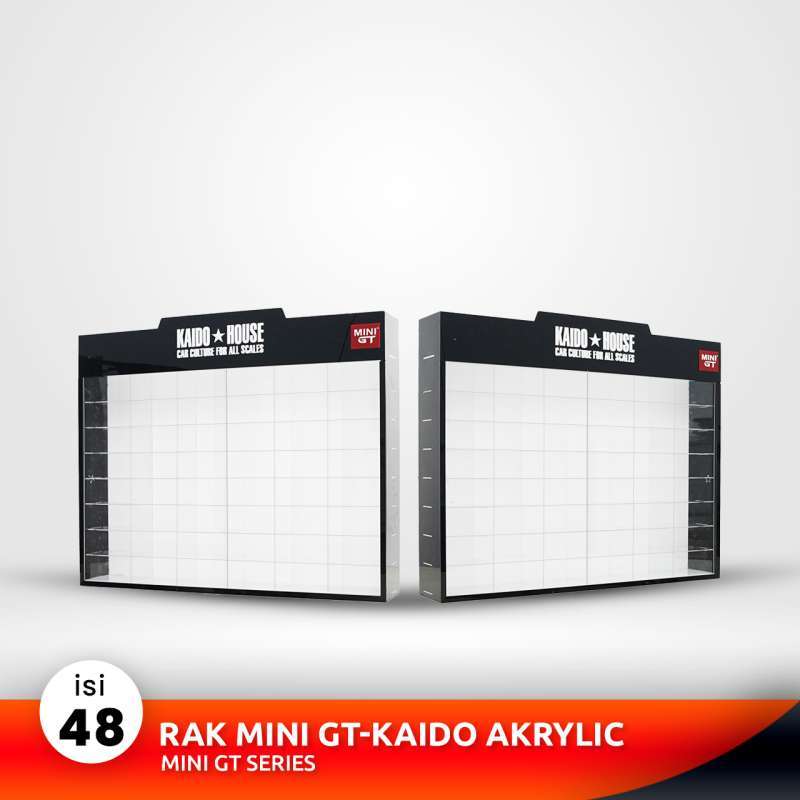 Jual Rak Diecast Kaido House Mini GT isi 48 box in di Seller Dunia ...