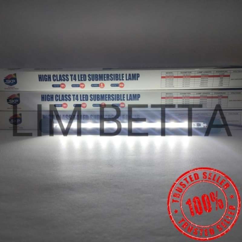 Jual Lampu Celup Skp T4-50 / Lampu Celup Led Aquarium Skp 50 Cm ...