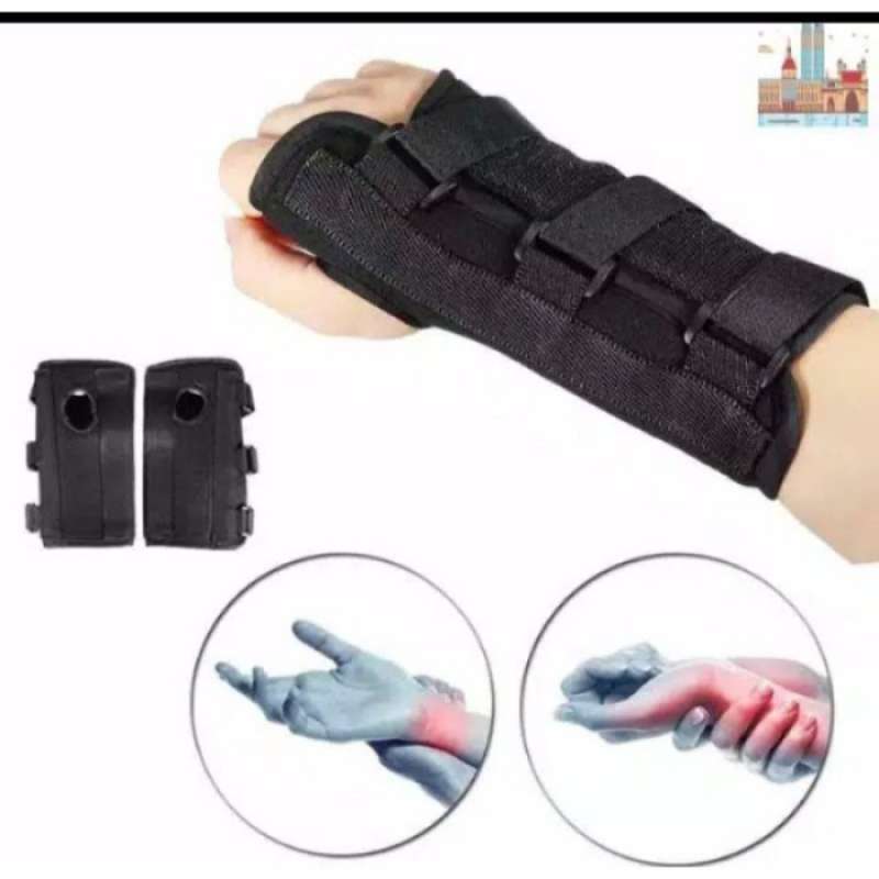 Promo Deker Cidera Pergelangan Tangan Carpal Tunnel Wrist Hand Brace ...