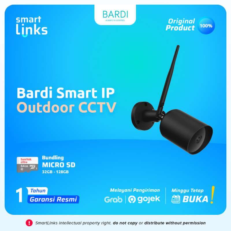 Promo New Bardi Smart Ip Camera Outdoor Cctv Static Ipcam Stc Terbaik ...