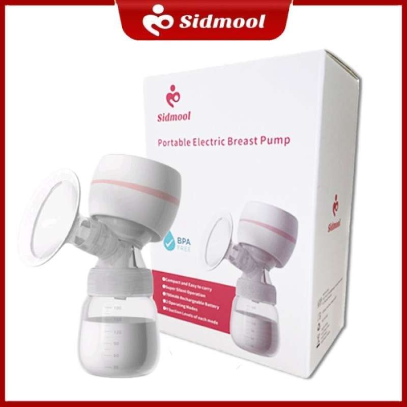 Promo SIDMOOL Pompa ASI Elektrik Portable Painles Single Breast Pump ...
