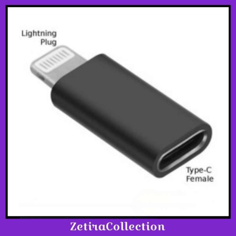Promo Otg Convertor Type-c To Lightning Ios Usb Adapter Cable Connector ...