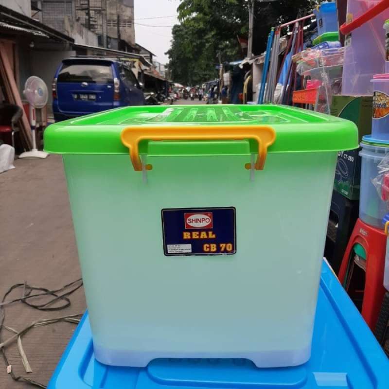 Promo Container Box 70 Shinpo / Kontainer Box 70 Liter / Box Serbaguna ...