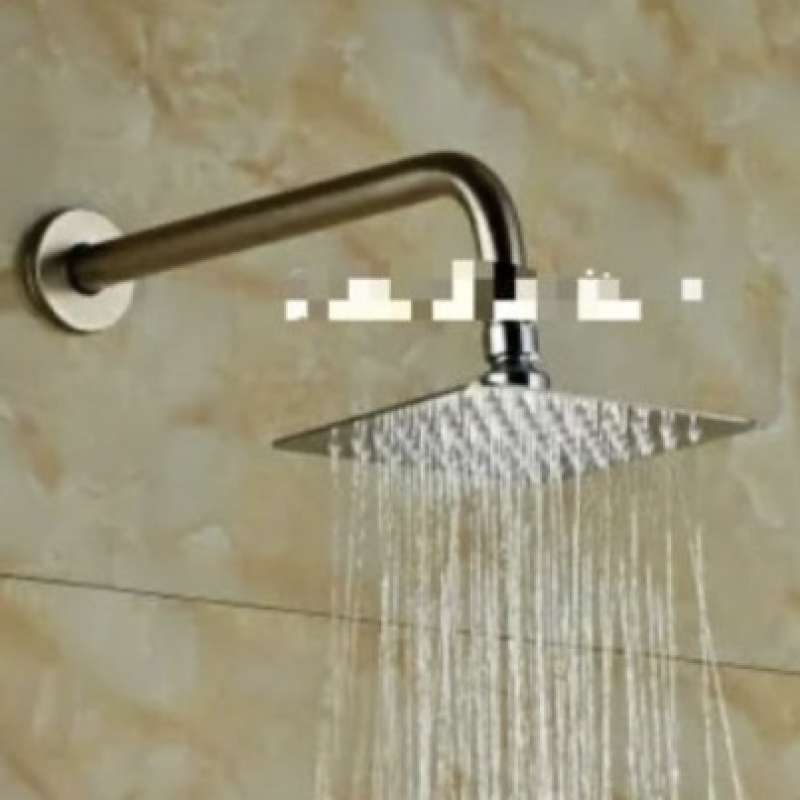 Promo SHOWER TANAM FIX WALL SHOWER HEAD KOTAK MINIMALIS MODEL WASSER SANEI Diskon 50% di Seller ...