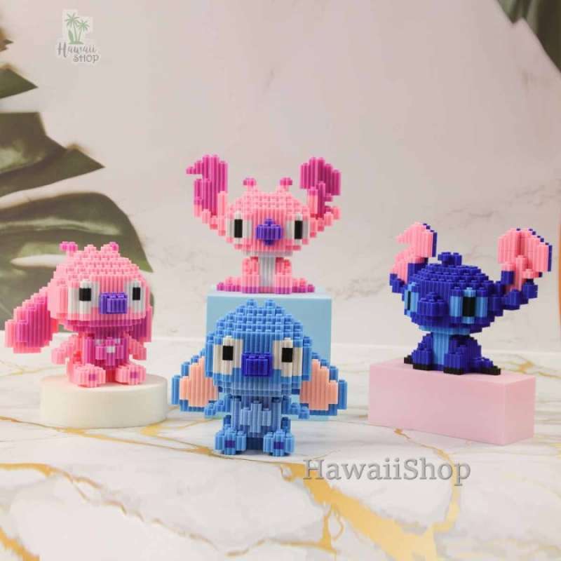 Promo Nano Block Stitch Series Kuromi Melody Minie Bricks Education ...