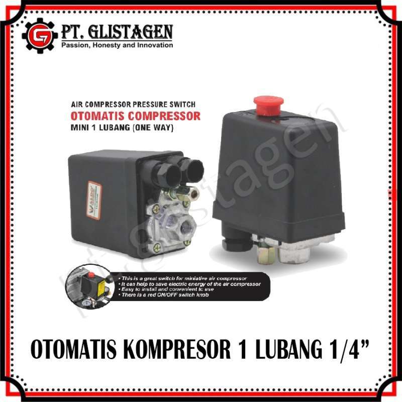 Jual Otomatis Kompresor Portable 1 Lb Automatic Pressure Switch Tombol ...