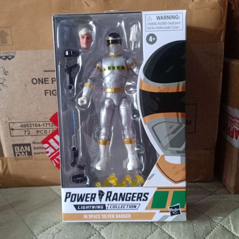Promo Lightning Collection In Space Silver Ranger Power Rangers Mega ...