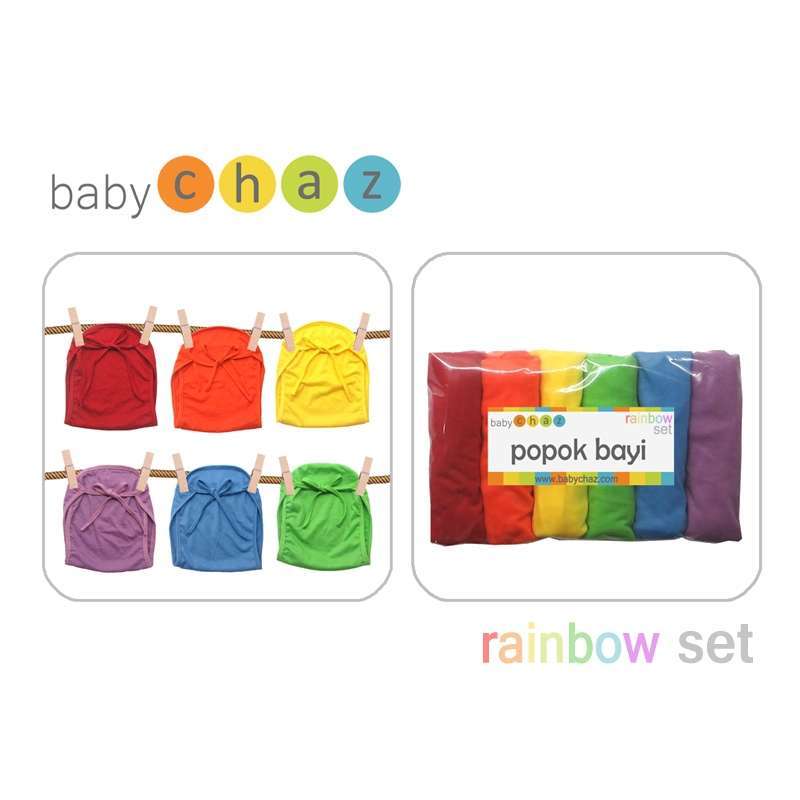 Jual Baby Chaz Popok Kain Bayi Anak Varian Warna Warni 1 Set = 6 Baby ...