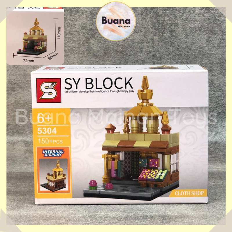 Promo Brick Sy Block Miniatur Shop Building Mainan Bricks Edukasi Anak 5303 - 24hr Shop Diskon ...
