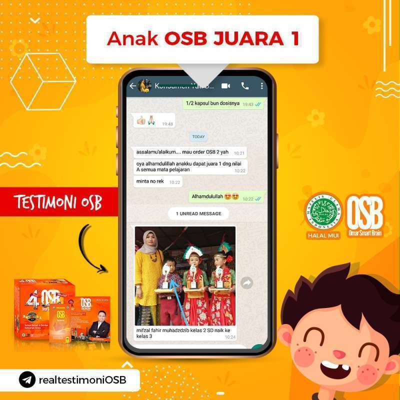 Jual Osb - Osb Omar Smart Brain Asli Obat Pintar Cerdas Anak Osb Kapsul ...