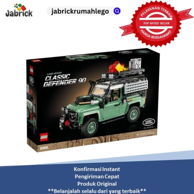 Promo Lego 10317 Land Rover Classic Defender 90 Diskon 50% Di Seller ...