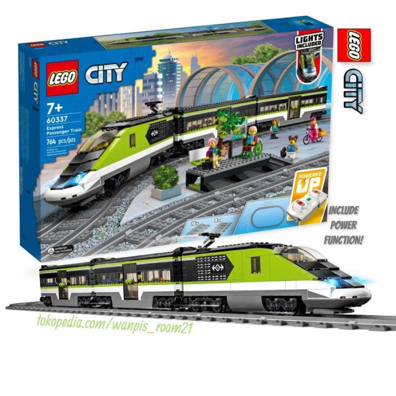 Promo Lego City 60337 Express Passenger Train - Lego Kereta Api ...