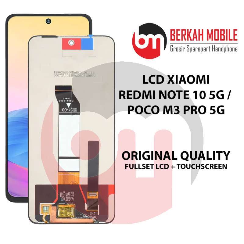 Jual Lcd Xiaomi Redmi Note 10 5g / Poco M3 Pro 5g - Lengkap Original Fullset Touchscreen Garansi ...