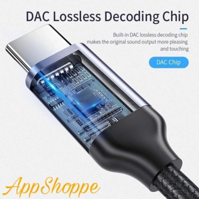 Promo Kakusiga Adapter Cable Usb Type C 3.5mm Connector Quality Sound ...