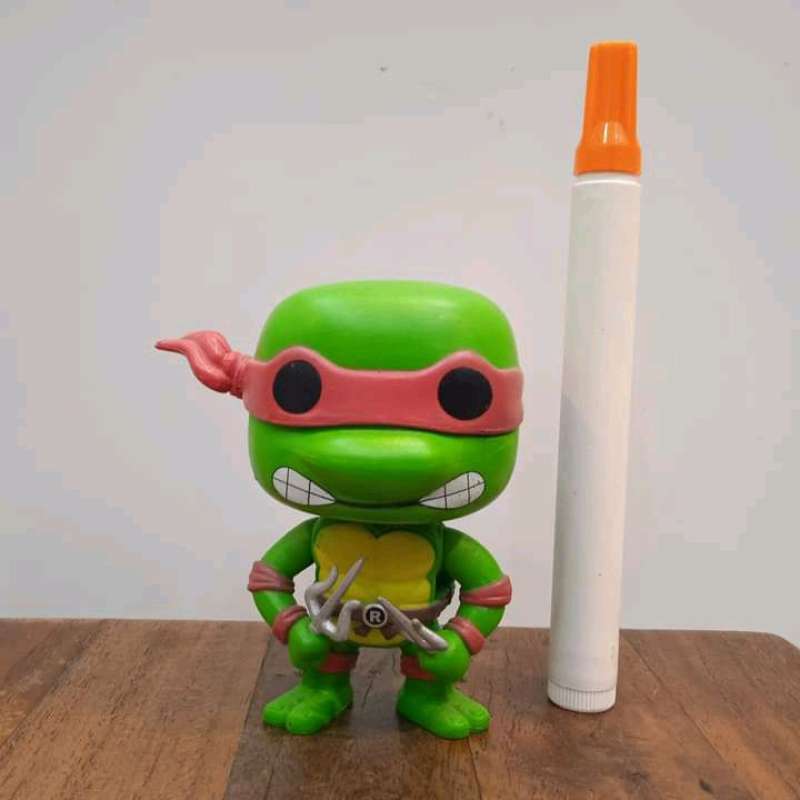 Jual Mainan Pop Figure Tmnt Mike Michelangelo Kura Kura Ninja Chibi ...