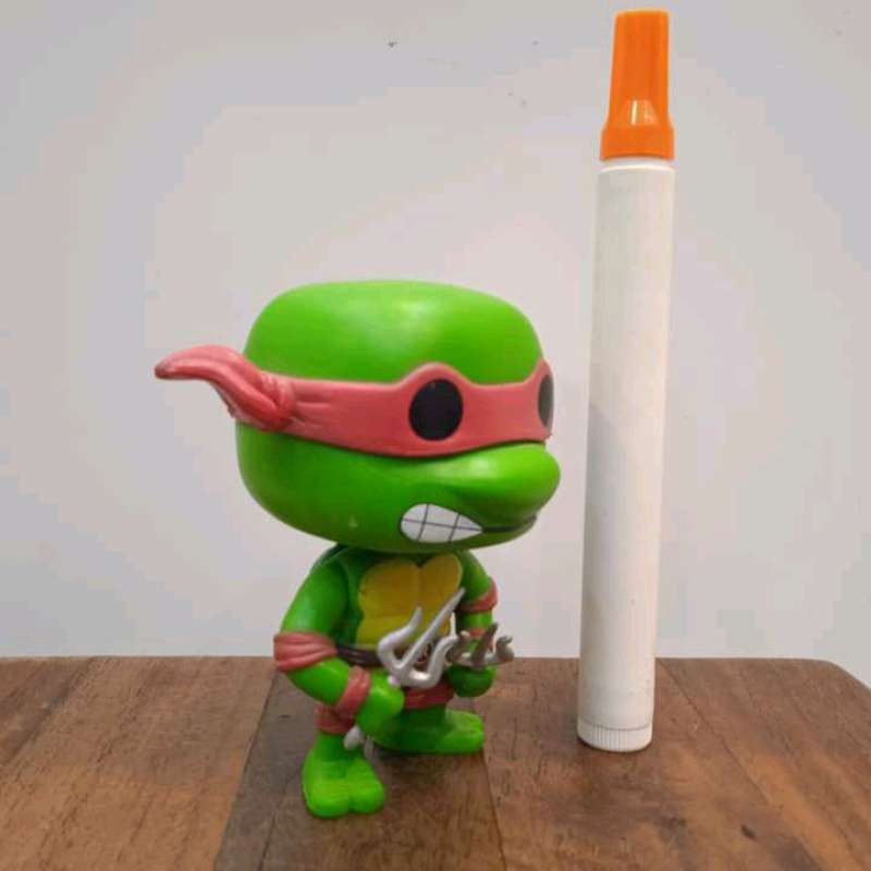 Jual Mainan Pop Figure Tmnt Mike Michelangelo Kura Kura Ninja Chibi ...