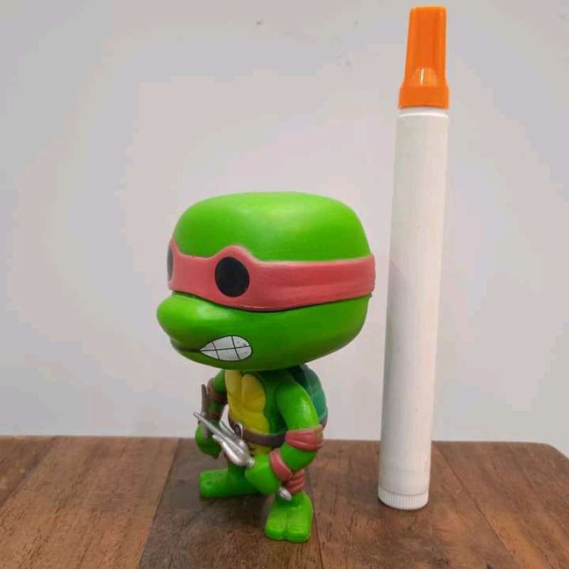 Jual Mainan Pop Figure Tmnt Mike Michelangelo Kura Kura Ninja Chibi ...
