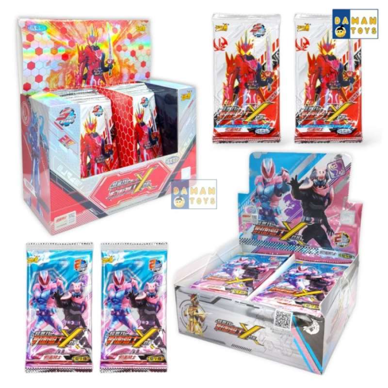 Promo Kartu Kamen Rider 1 Box Kayou Masked Rider Tcg Trading Card ...