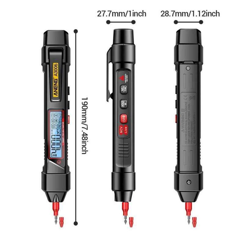 Jual Digital Multimeter Tespen 2in1 Tester Ac Voltage 4000 Count A3006 ...