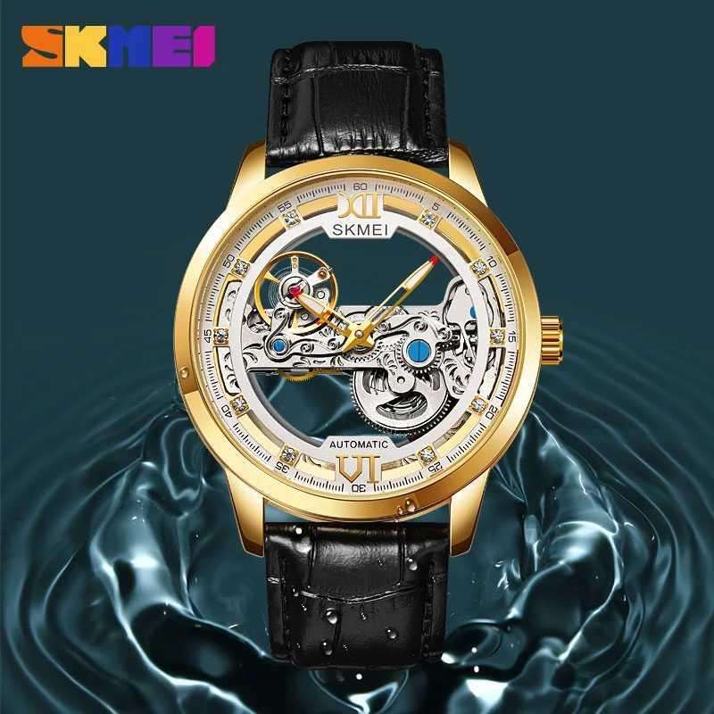 Jual Jam Tangan Mechanical Pria Automatic Movement M031 Pria Kulit ...