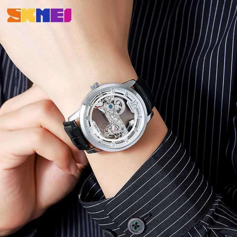 Jual Jam Tangan Mechanical Pria Automatic Movement M031 Pria Kulit ...