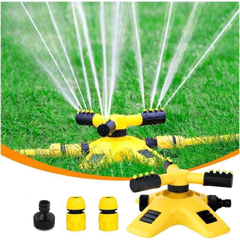 Jual Liuyi Penyiram Tanaman Otomatis Putar 360 Derajat 3 Sprinkler ...