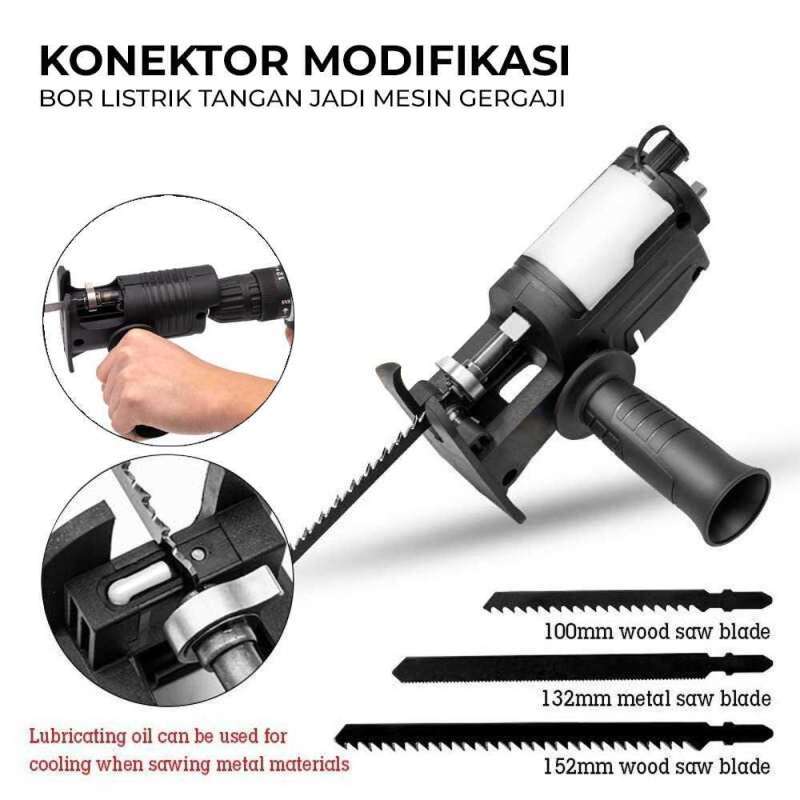 Jual Xmsj Konektor Modifikasi Bor Listrik Jadi Mesin Gergaji Drill ...