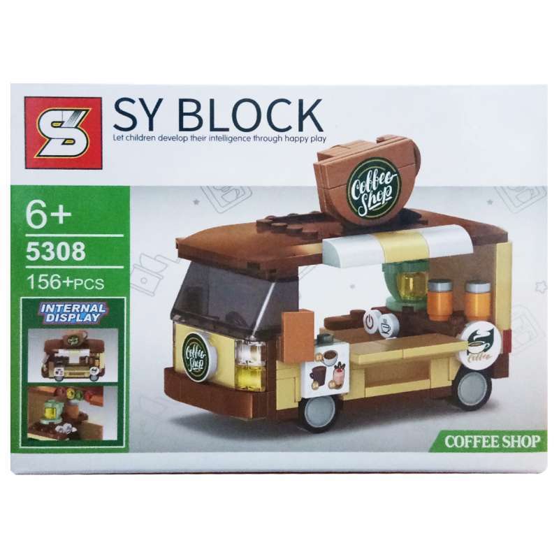Promo Sy 5307 - 5310 Block Truck Shop 2022 / Mainan Balok Susun Brick ...