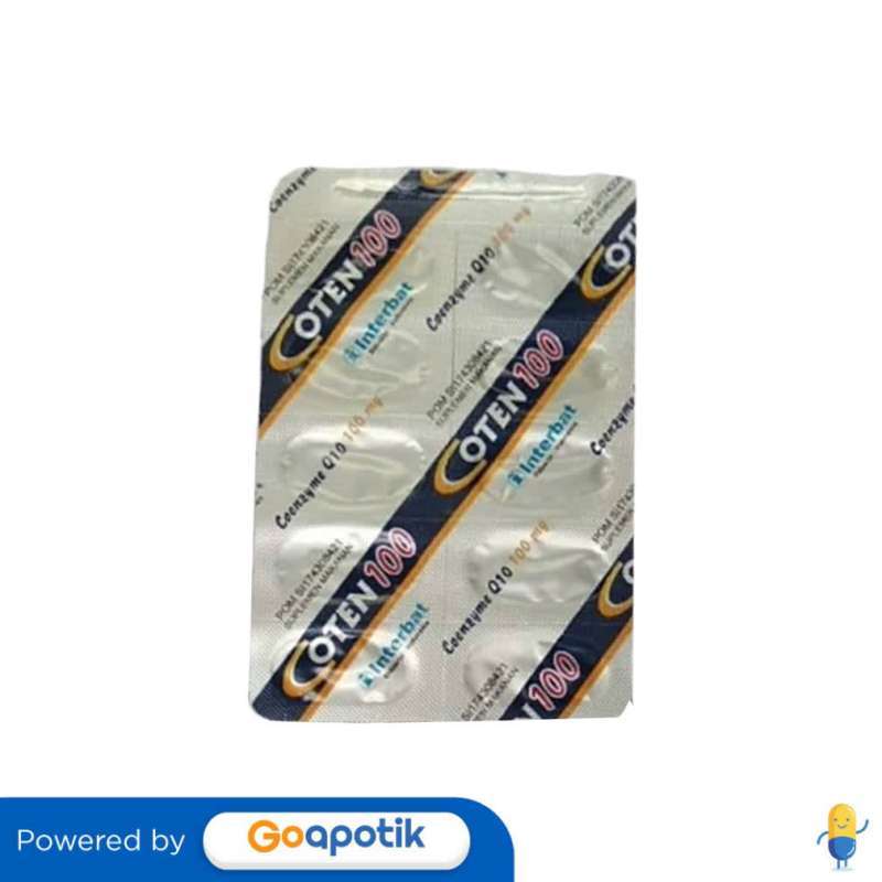 Jual Coten 100 Strip 10 Kapsul Di Seller Apotek Donerdi - Semanan, Kota ...