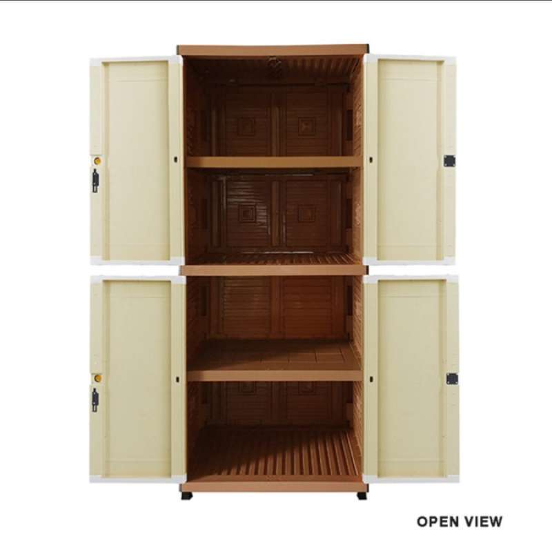 Promo Lemari Plastik Rak Kunci Club Grand Compact Berry/ Cft Compact ...