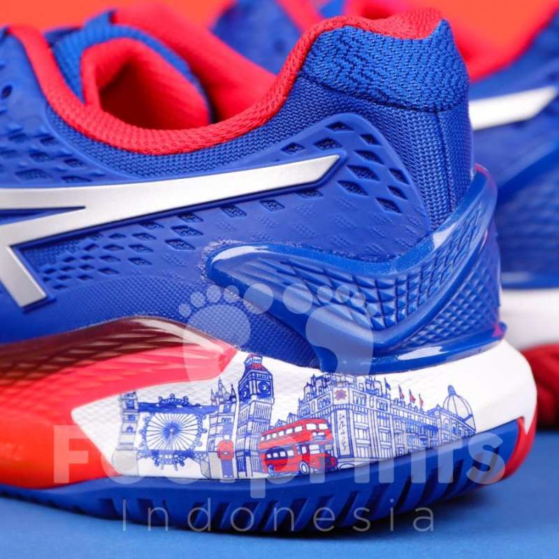 Promo Sepatu Tenis Asics Gel Resolution 9 London Blue Limited Tennis ...