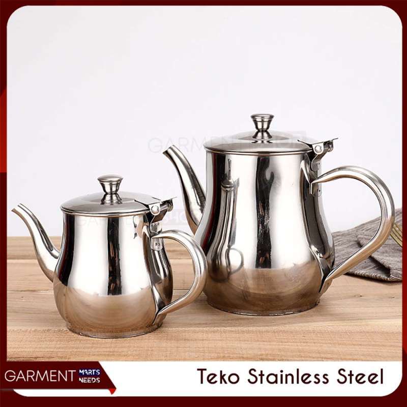 Promo Teko Air Saji Minum Ceret Teh Tahan Panas Dingin Kettle Stainless ...