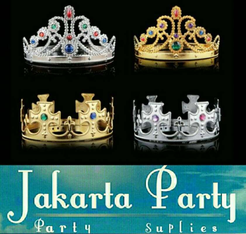 Promo King And Queen Crown / Mahkota Raja Dan Ratu / Mahkota Ultah ...