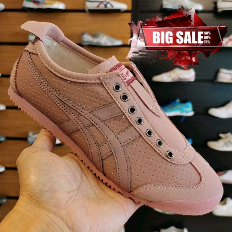 Jual Sepatu Wanita Original Onitsuka Tiger Mexico 66 Slip On Leather ...