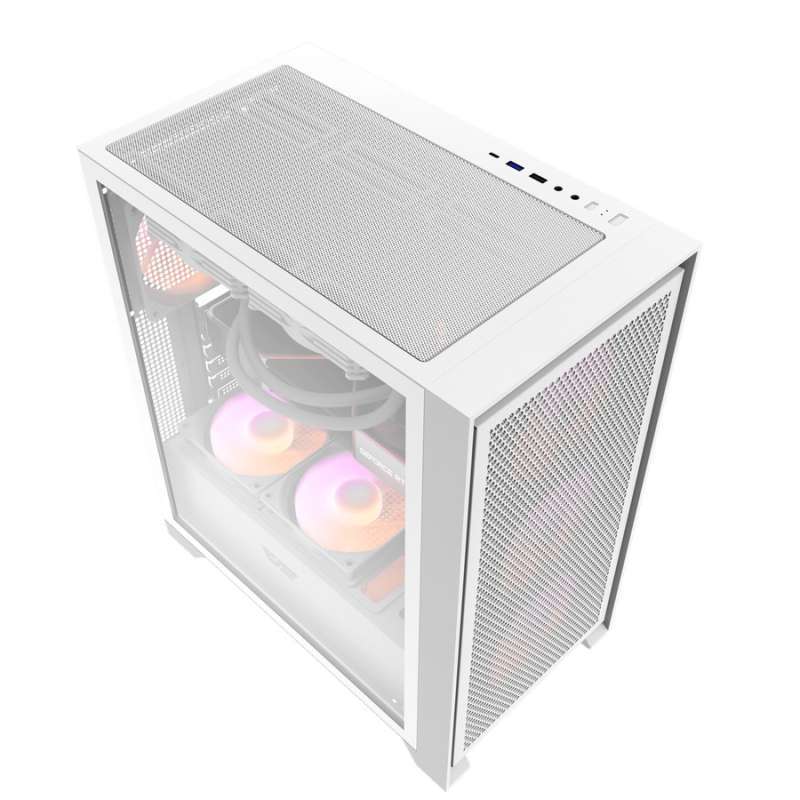 Jual Darkflash Casing Drx70 Mesh Atx [with 4 Fan Rainbow] - Hitam Di ...