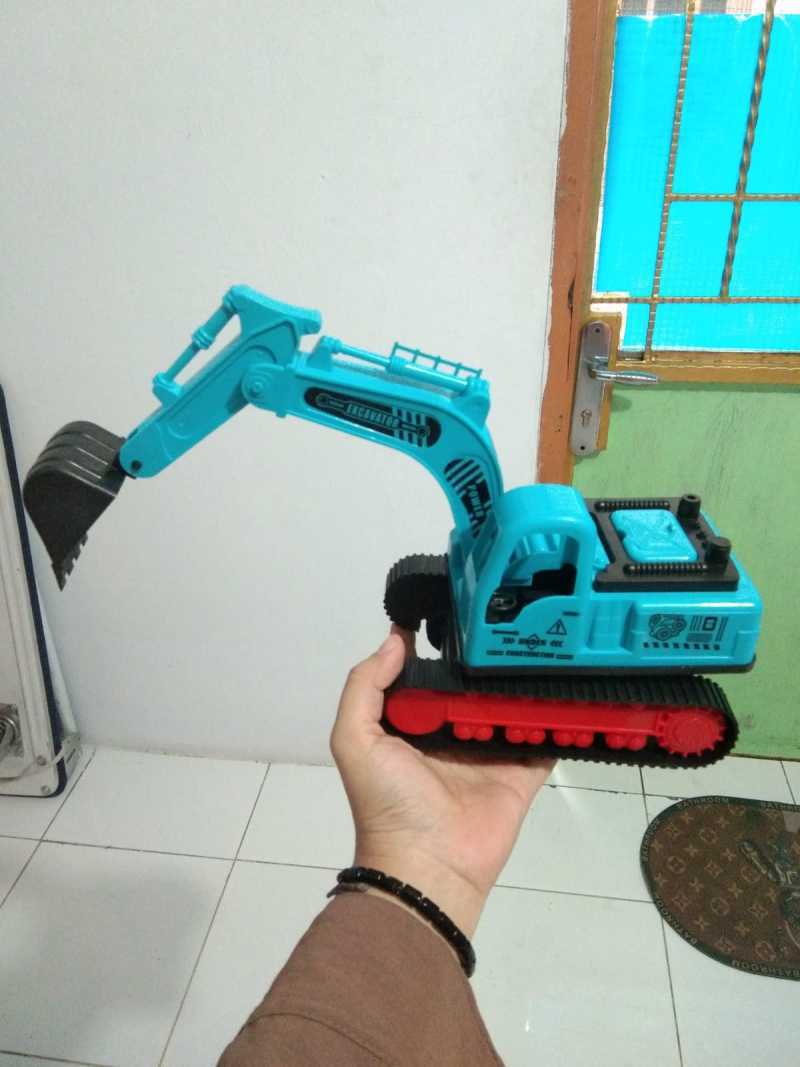 Promo Mainan Edukasi Anak Mobil Truck Excavator Beko Diskon 42% Di ...