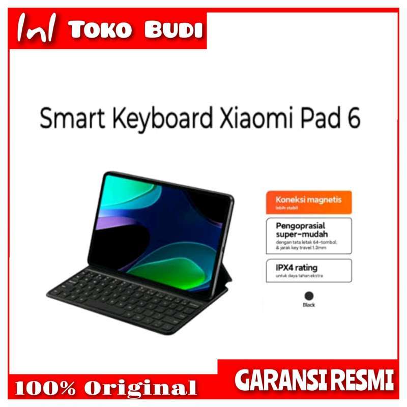 Jual Xiaomi Smart Keyboard Pad 6 Original Resmi Xiaomi - Black Di ... Jual Xiaomi Smart Keyboard Pad 6 Original Resmi Xiaomi - Black Di ...
