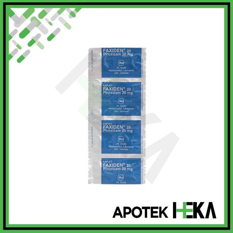 Jual Faxiden 20 Mg Strip Isi 10 Tablet Di Seller Apotek Heka Official ...