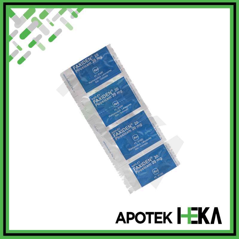 Jual Faxiden 20 Mg Strip Isi 10 Tablet Di Seller Apotek Heka Official ...
