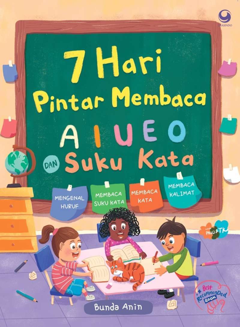 Promo Buku 7 Hari Pintar Membaca Aiueo Dan Suku Kata Diskon 20% Di Seller Gramedia Official ...