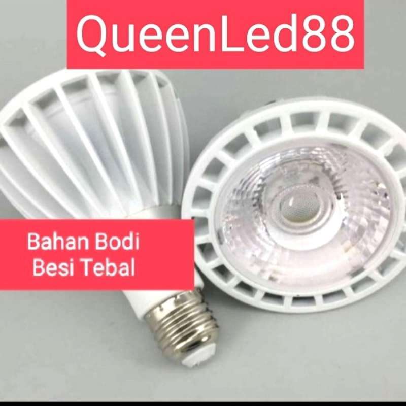 Promo Lampu Sorot Led Par30 15w/15watt Cob Spotlight Par30 E27 Ulir Tebal Diskon 50% Di Seller ...