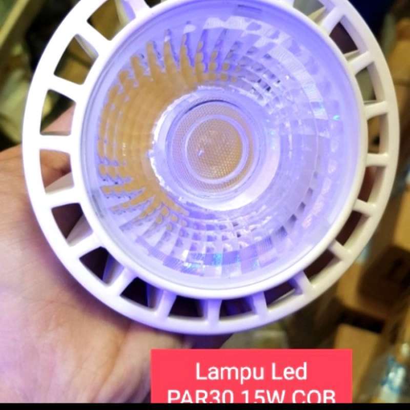 Promo Lampu Sorot Led Par30 15w/15watt Cob Spotlight Par30 E27 Ulir Tebal Diskon 50% Di Seller ...