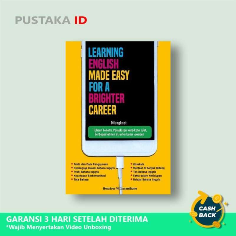 Jual Buku Learning English Made Easy For A Brighter Career Di Seller Buku Id - Karang Tengah ...