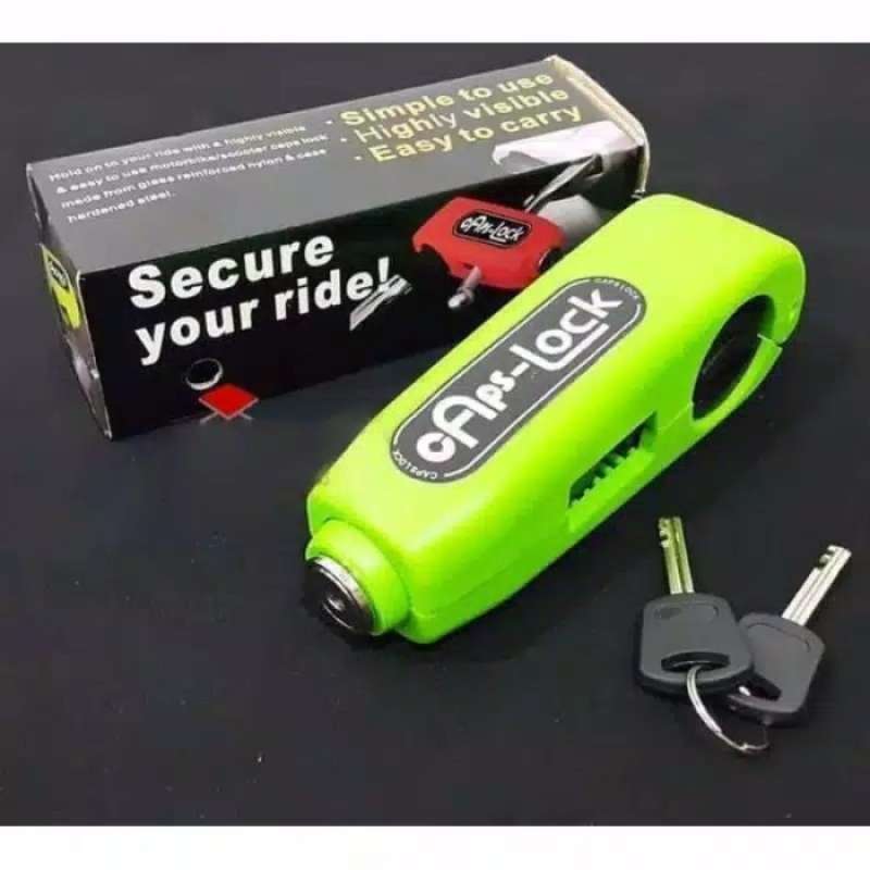 Promo Kunci Pengaman Motor Anti Maling/kunci Handle Rem Dan Kopling ...