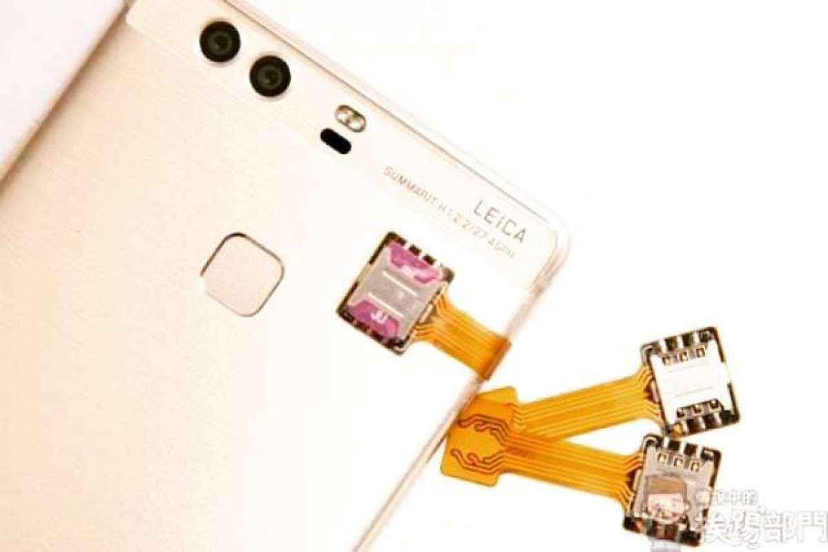 Jual Dual Simcard Adapter Hybrid/sim Card Extender Microsd Card ...