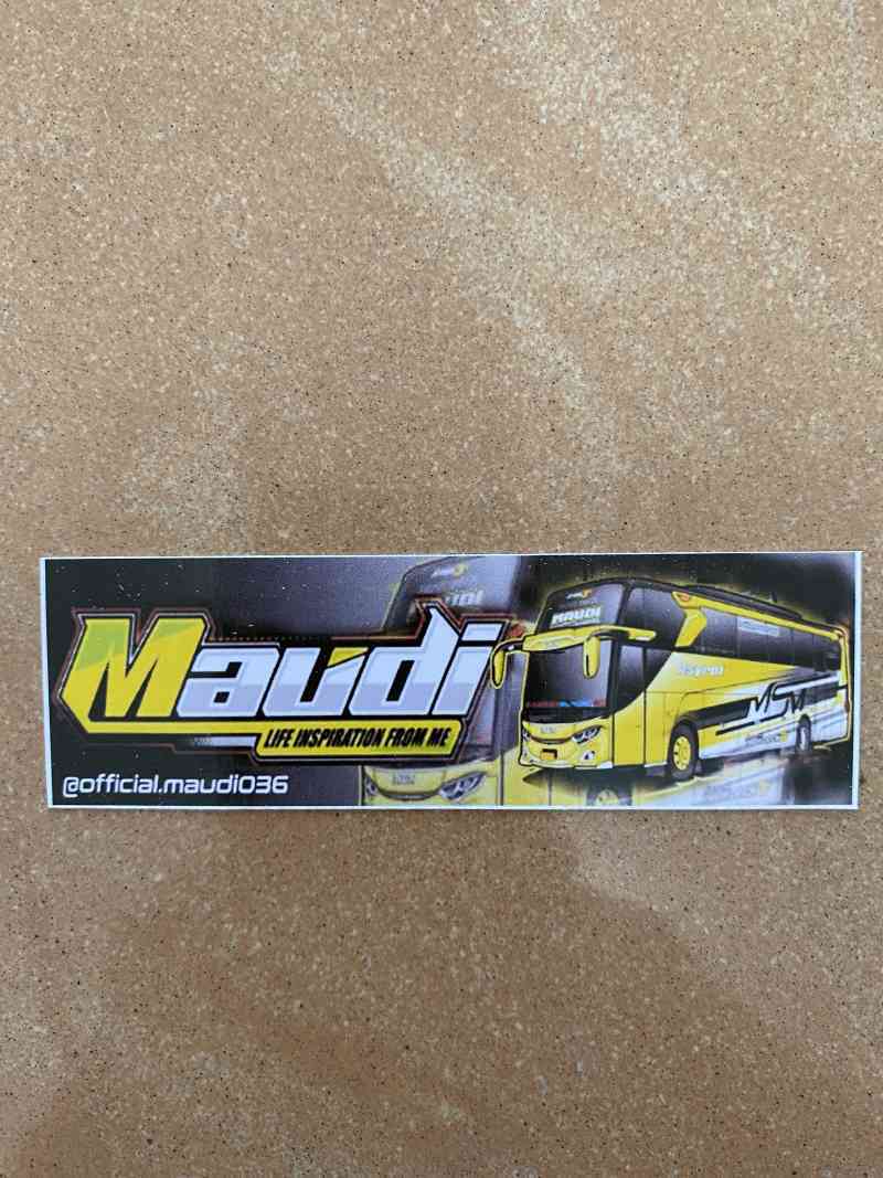 Promo File Software Stiker Bus Basuri Bus Telolet Bus Keren (cdr/pdf ...