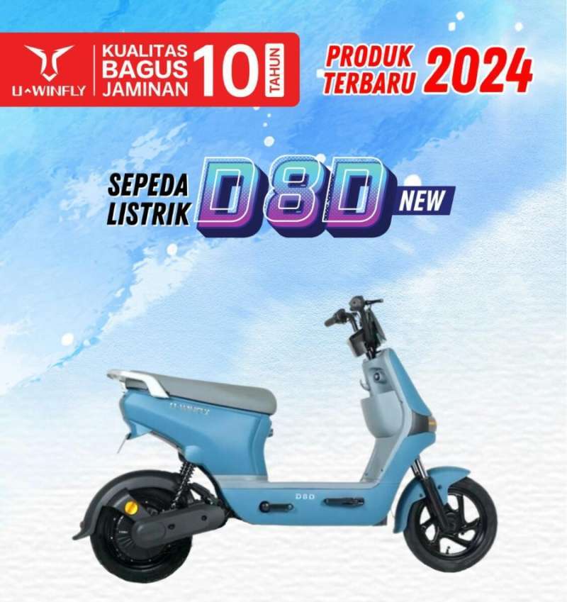 Jual Sepeda Listrik Uwinfly D8d New 2024 - Biru Navy Di Seller U-winfly ...
