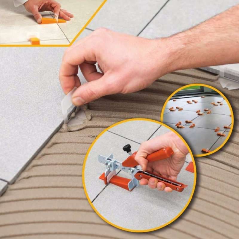 Promo Paket Tile Leveling System / Alat Pemasangan Keramik Lantai ...