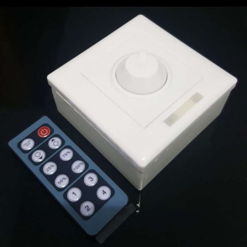 Promo Saklar Dimmer Lampu Led 12 Volt 24 Volt Dimmer Lampu 12v 24v ...